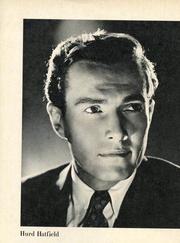 Hurd Hatfield Magazine Photo Clipping 1 Page J7965 | eBay