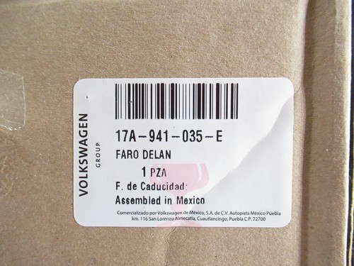 Genuine OEM VW 17A-941-035-E Driver LH Headlamp Assembly 2019-2020 ...