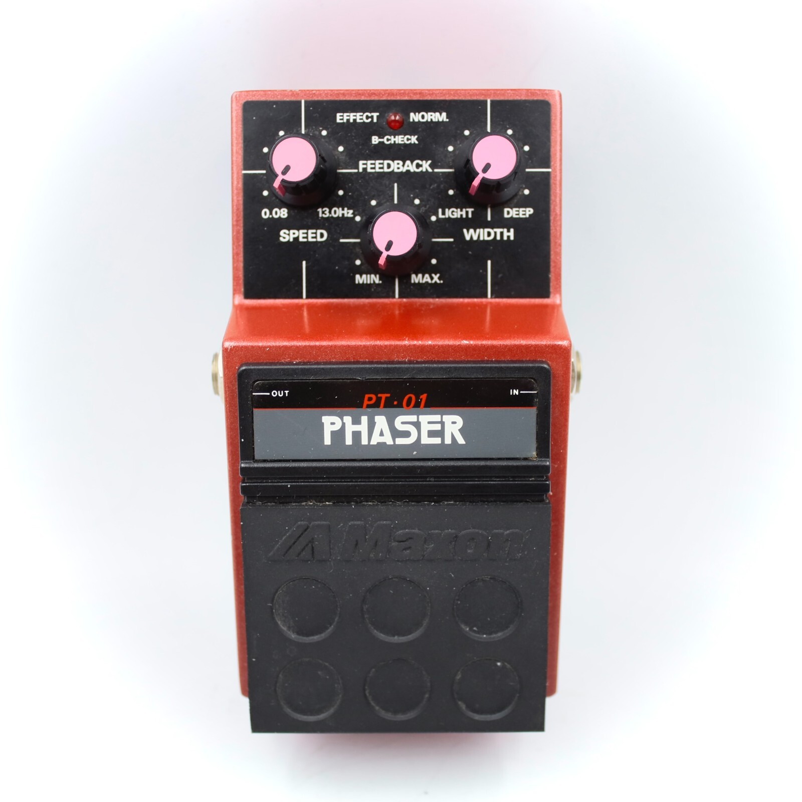 MAXON PT-01 Phaser Made in Japan Guitar Effect Pedal 175264 | eBay
