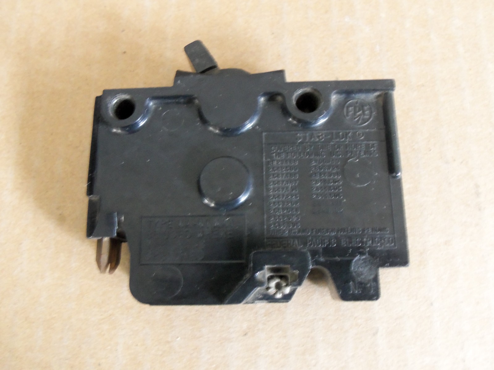 LOT OF 3 FPE CHALLENGER NA130 1 Pole 30 Amp NA RED/BLACK BREAKER ...