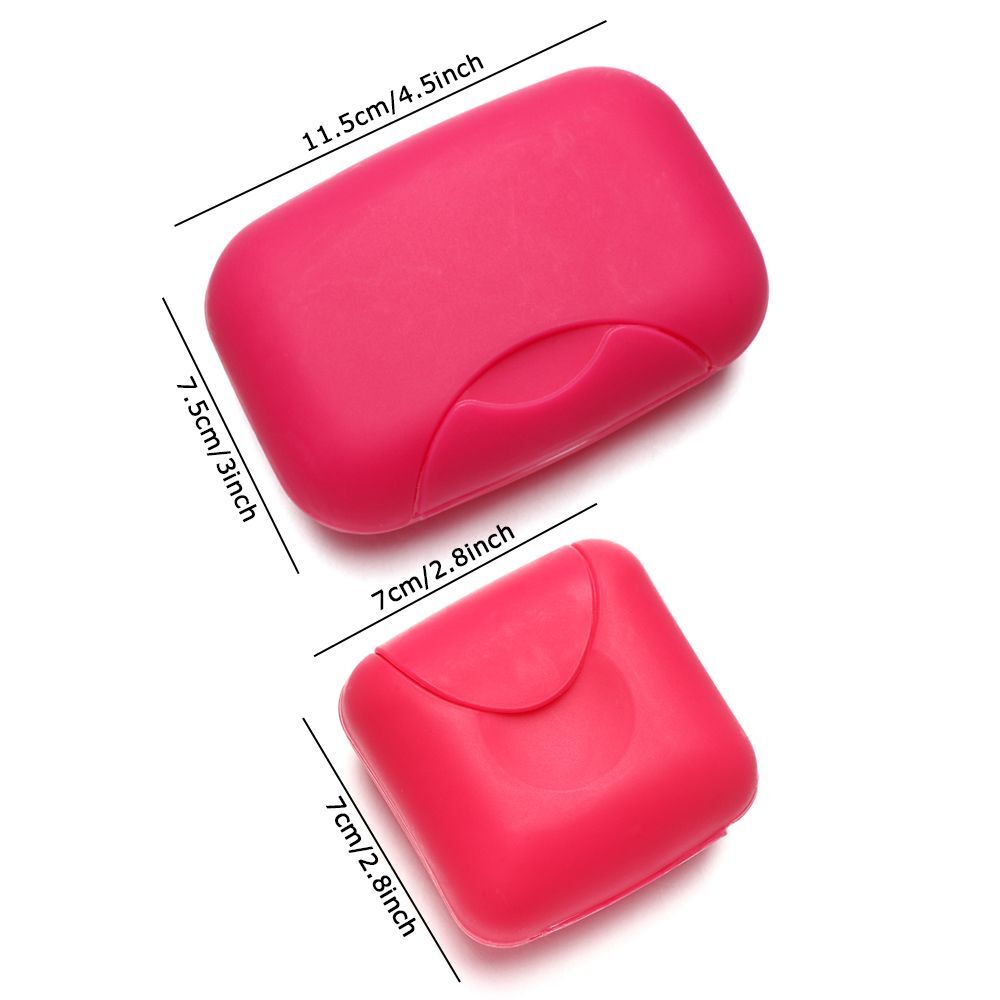 Travel Waterproof Plastic Soap Holder Container Soap Dishes Soap Box ...