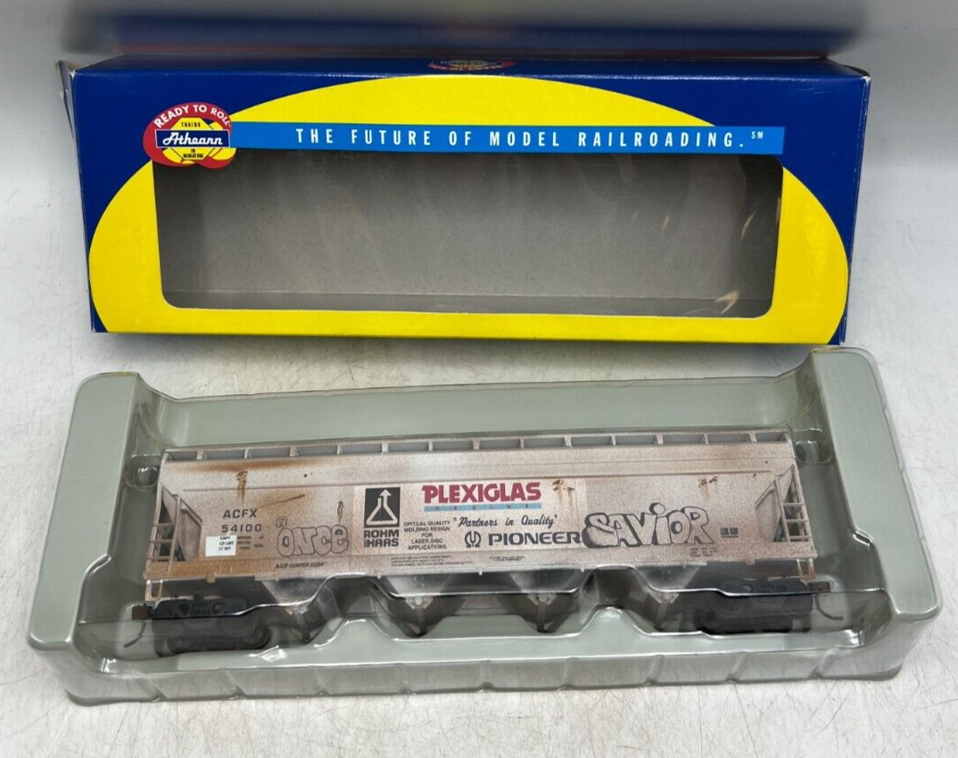 Athearn Ready to Roll Train Ho 7204 ACF Centerflow Plexiglas ACFX 54100 ...