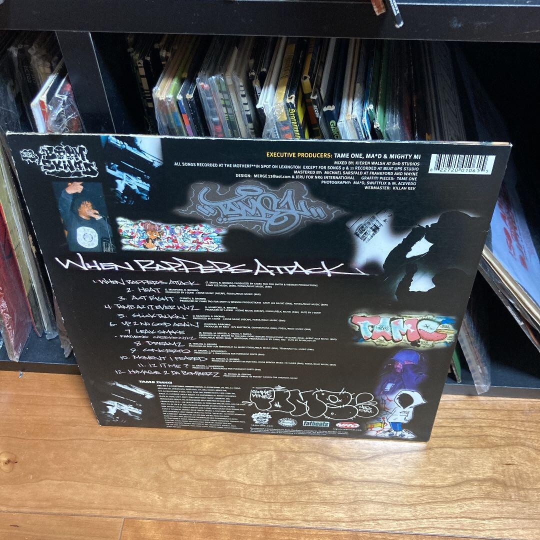 Tame One / When Rappers Attack 12" Vinyl 2003 US 2LP Eastern Conference ...