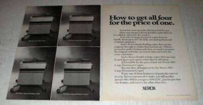 1975 Xerox 3100 Large Document Copier Ad - Get All | eBay