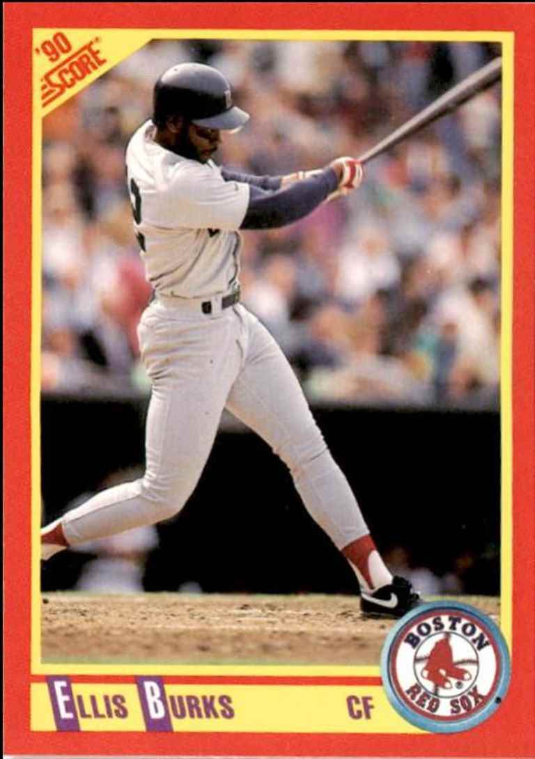 1990 Score Ellis Burks 1 Boston Red Sox #340 | eBay