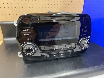 FIAT 500 Car Radio Stereo Head Unit Radio 312 VP1 Emea With Code Mopar ...