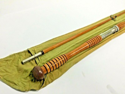 Rods - Vintage Montague Split Bamboo Fly