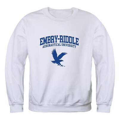 Embry Riddle Aeronautical University Eagles Seal Crewneck Sweatshirt ...
