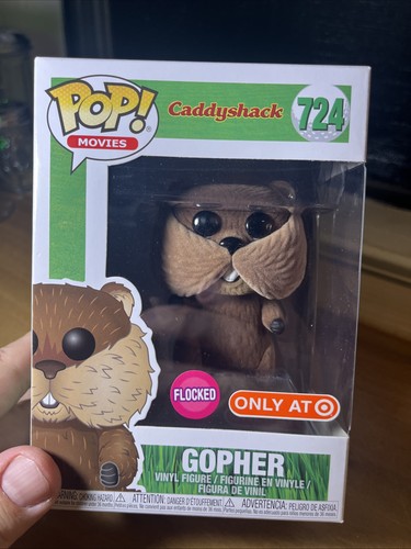 Funko POP! Caddyshack GOPHER #724 FLOCKED! Target EXCLUSIVE! Vinyl ...
