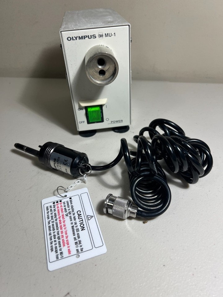 Olympus MU-1 Maintenance Unit w/ Leakage Tester | eBay