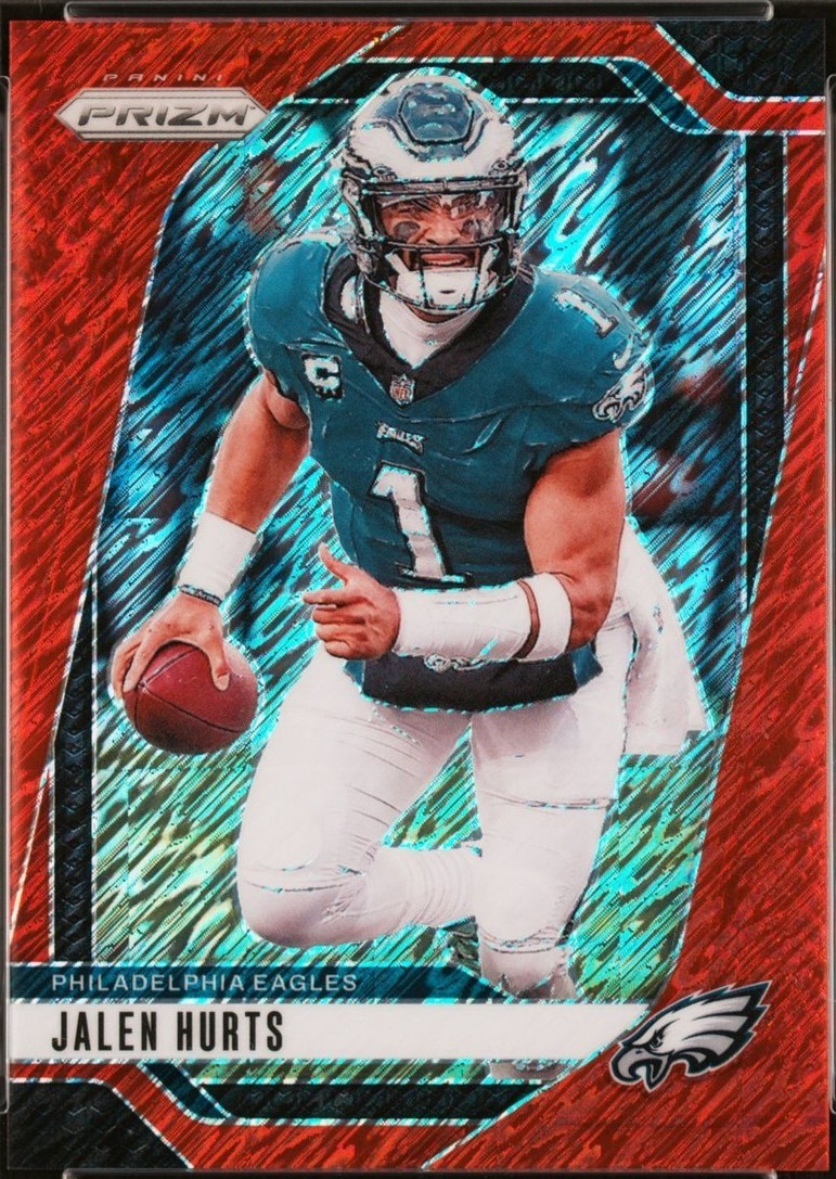 2024 Panini Prizm - Jalen Hurts #231 Red Shimmer Prizm /35 for sale ...