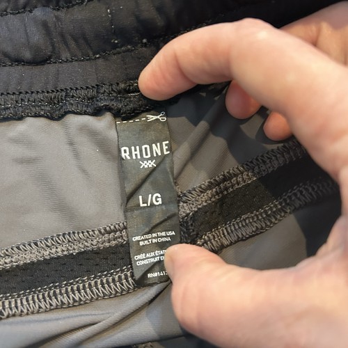 Rhone Men’s Size Medium Versatility 9” Inseam Performance Shorts Gray ...