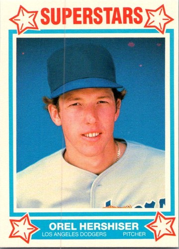 1989 Orel Hershiser #5 Los Angeles Dodgers MBBC #24 | eBay