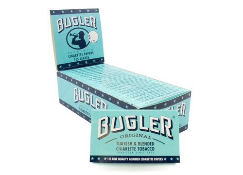 Bugler Original Turkish and Blended Cigarette Tobacco 115 Papers (24 ...
