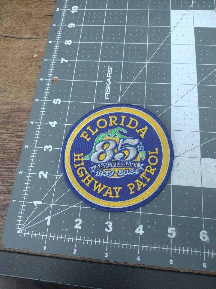 Florida Highway Patrol 85th Anniversary FHP Patch 1939 To 2024 it's ...