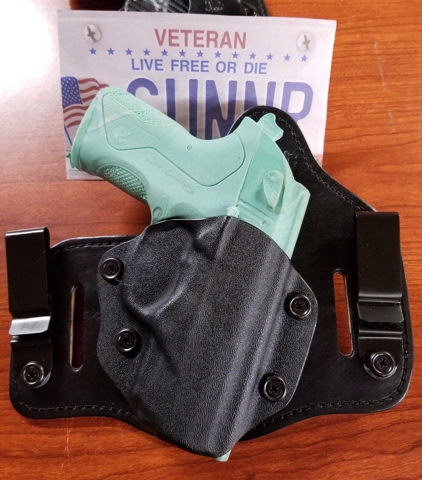 IWB & OWB Hybrid Holster—The "DUAL FUNCTION"—Kydex+Leather Concealed ...