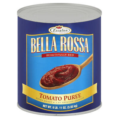 Bella Rosa Extra Heavy Tomato Puree, 107 Ounce -- 6 per case. | eBay