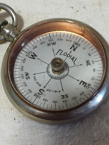 WWI Taylor FLODIAL Compass, c. 1915 VINTAGE COLLECTIBLE D17 | eBay