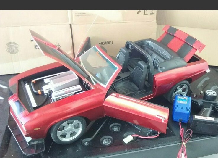 RADIO SHACK HOT ROD 1:6 69 CHEVY CAMARO REMOTE RADIO CONTROL RC CAR | eBay
