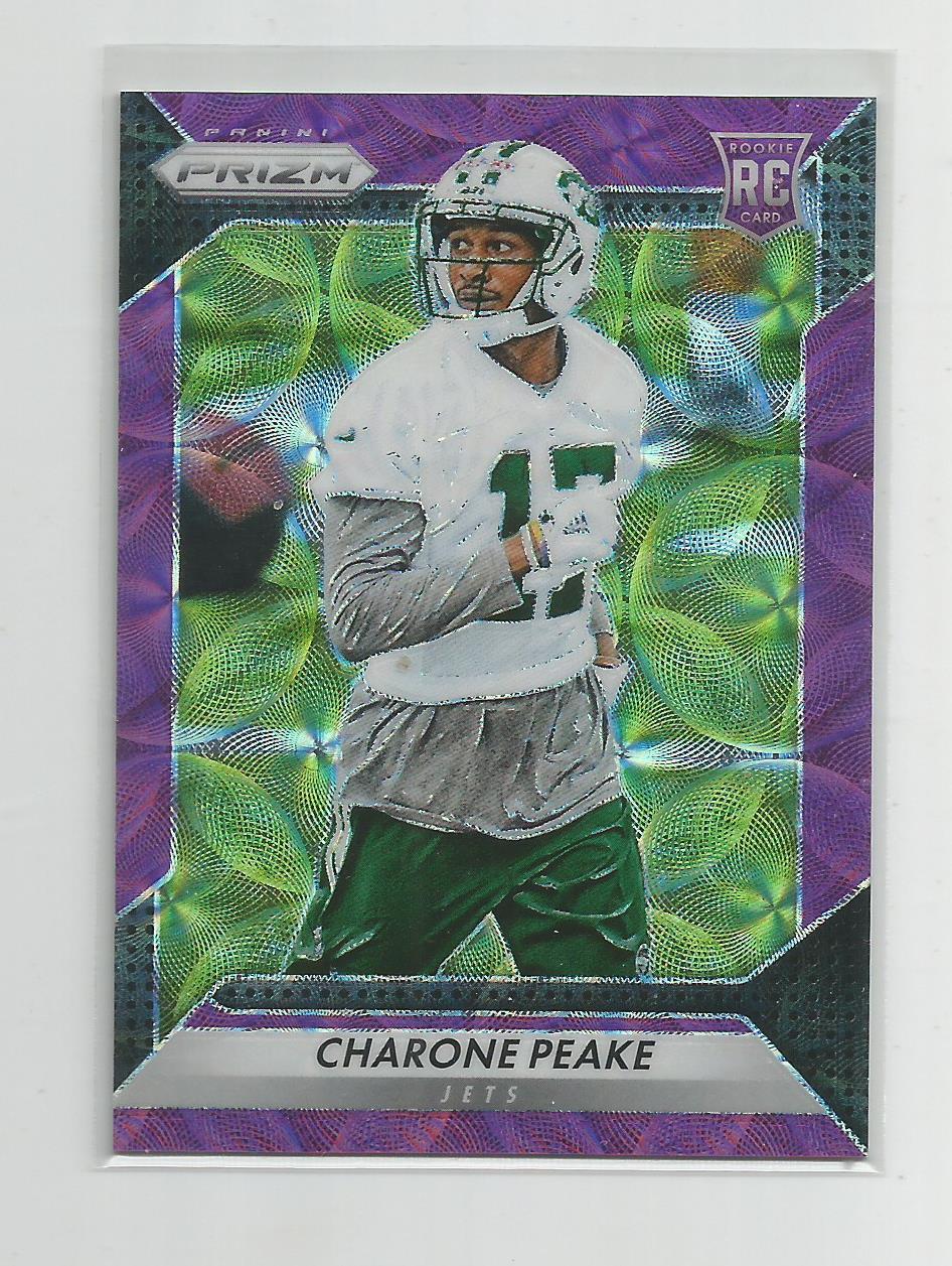 2016 Prizm CHARONE PEAKE Purple Scope Prizm 92/99 | eBay