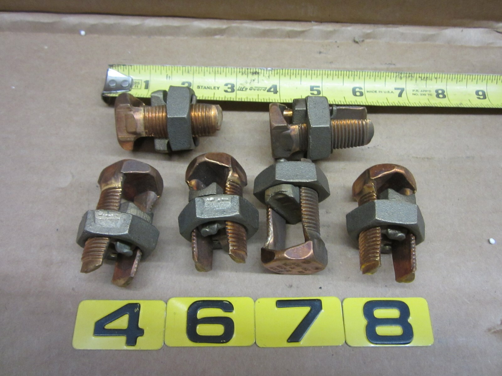 ILSCO IK 250 SPLIT BOLT CONNECTOR LOT OF 6 | eBay