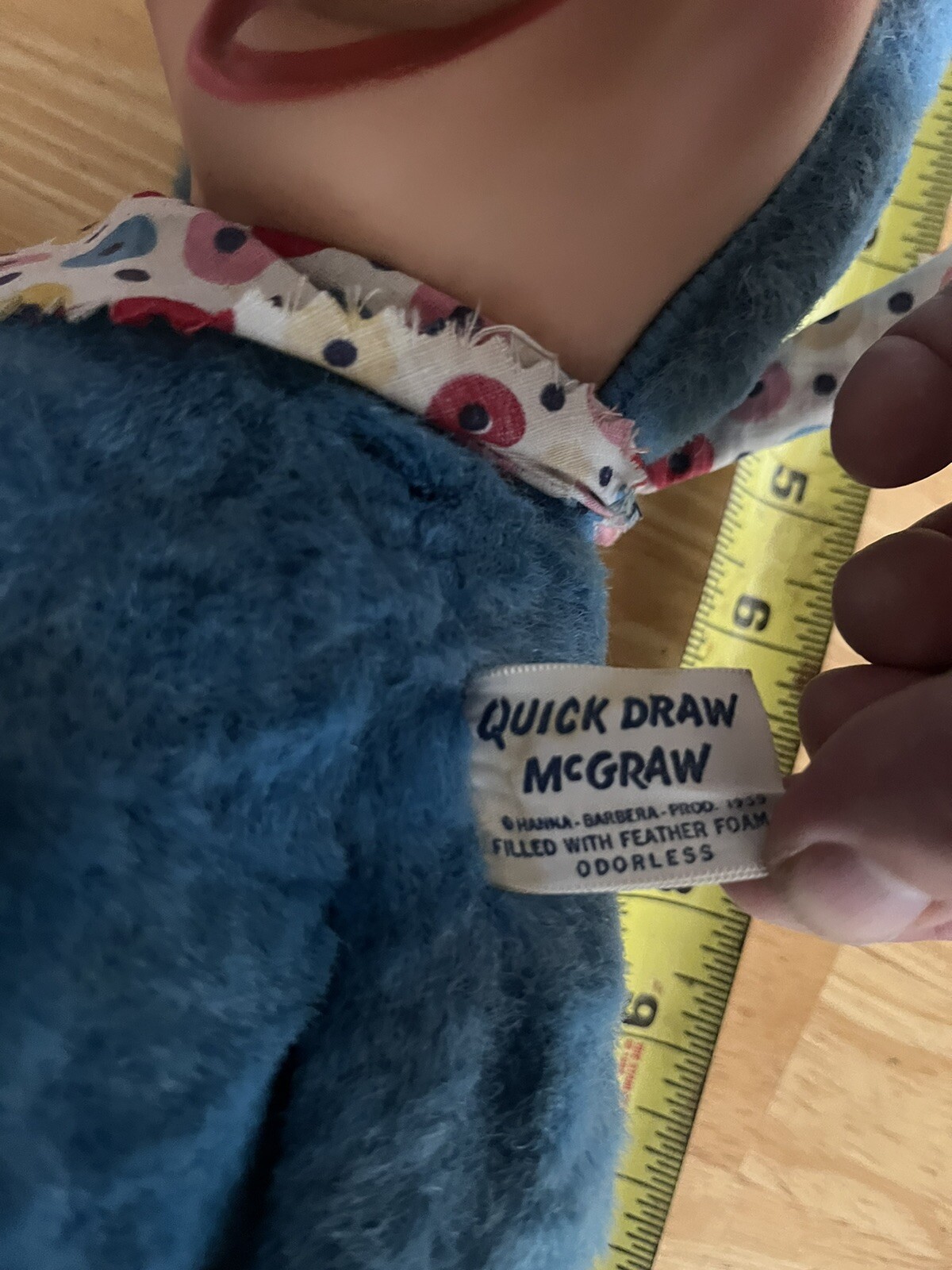 1959 Knickerbocker Quick Draw McGraw/Baba Looey/HuckleBerry Hound Plush ...