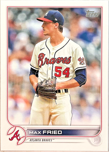 2022 TOPPS #129 MAX FRIED ATLANTA BRAVES | eBay