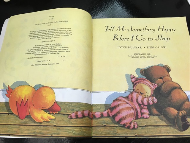 Tell Me Something Happy Before I Go to Sleep by Debi Dunbar Joyce ...