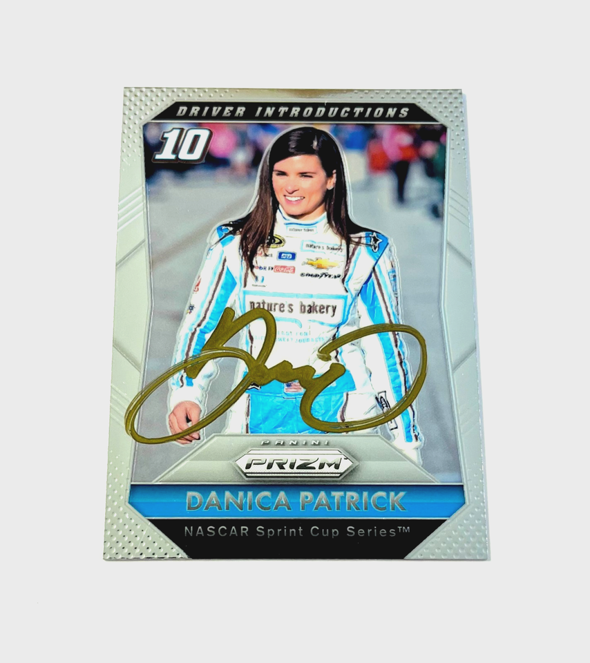 Danica Patrick NASCAR 2016 Panini PRIZM #80 Autographed Signed | eBay