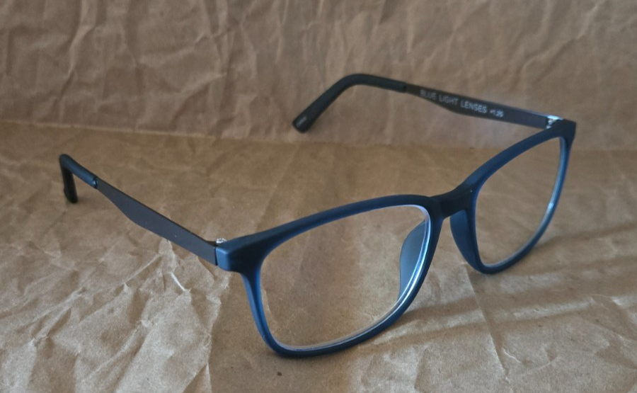 Gry Mattr Witty Blue Light Readers Computer Glasses +1.25 w/ Clip-on ...