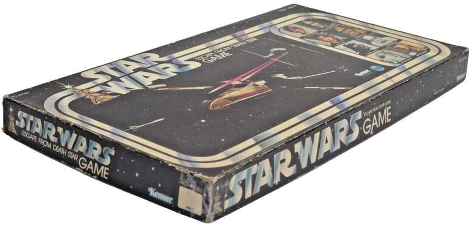 1977 Kenner Star Wars Escape the Death Star Game 100% Complete | eBay