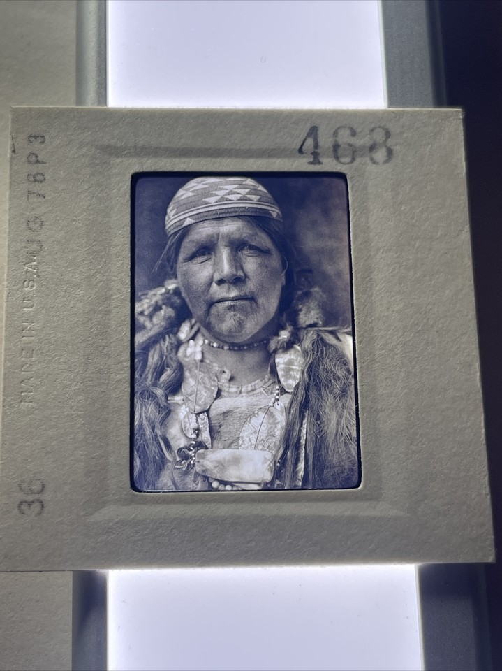 Edward Curtis “Female Shaman” Hupa Native American Photography 35mm ...