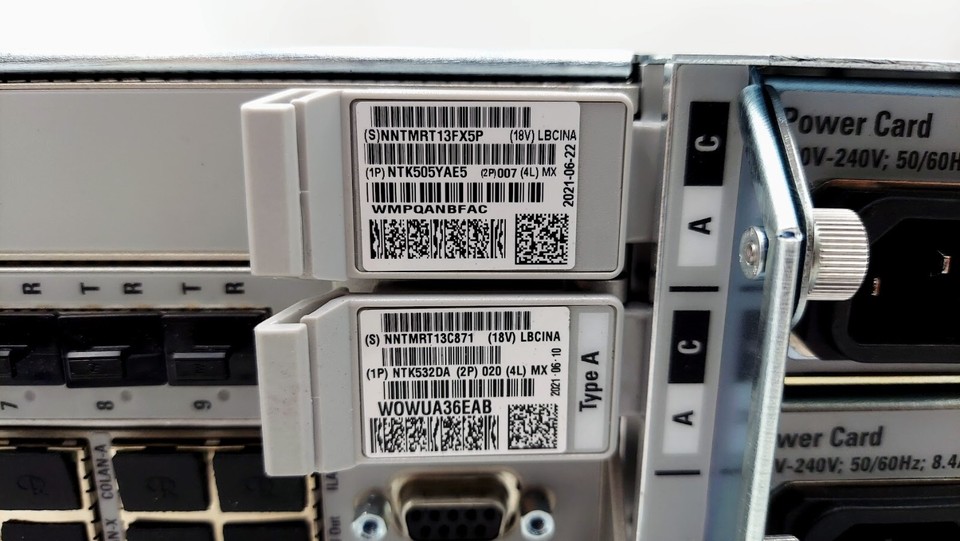 CIENA NTK503LA 6500 w/ 1x NTK532DA, 1x NTK555NA, 2x NTK505SB, 1x ...