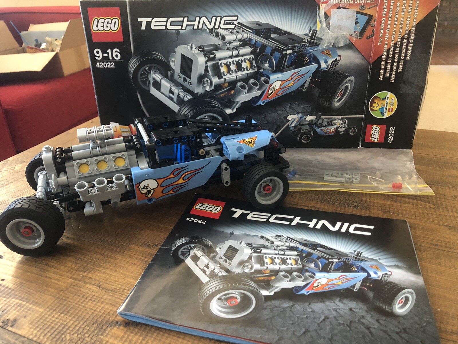 Lego Technic 42022 Hot Rod 2in1 | eBay
