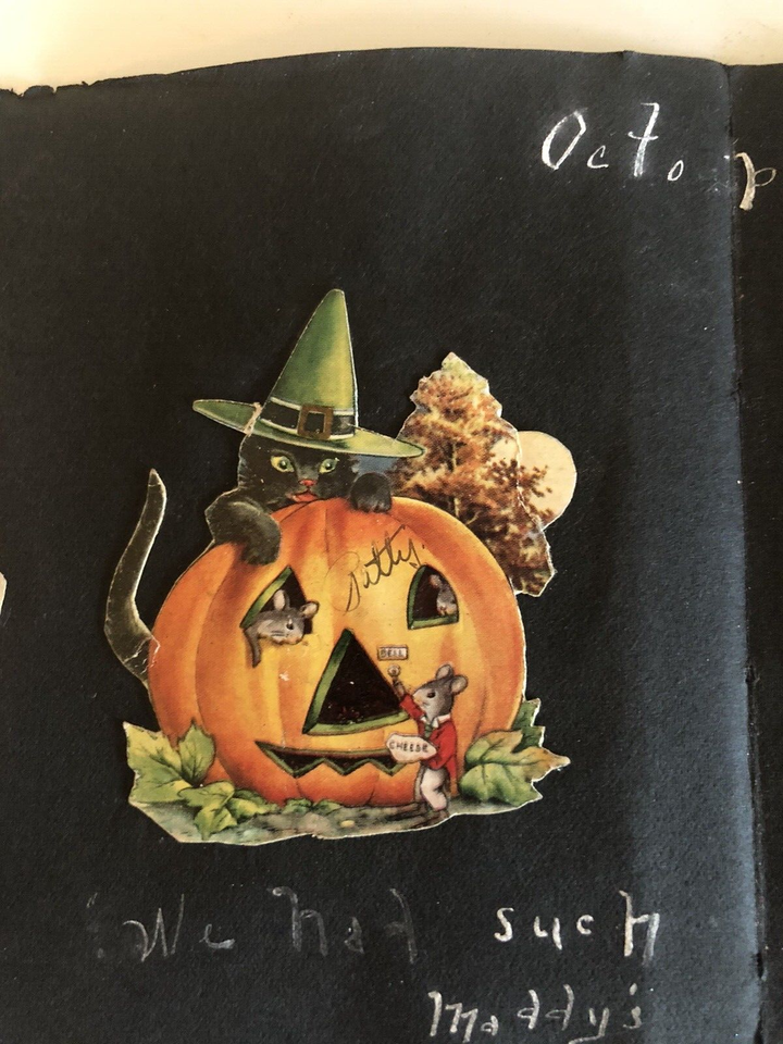 Vintage Ellen Clapsaddle and Whitney Halloween Place Setting Cards | eBay