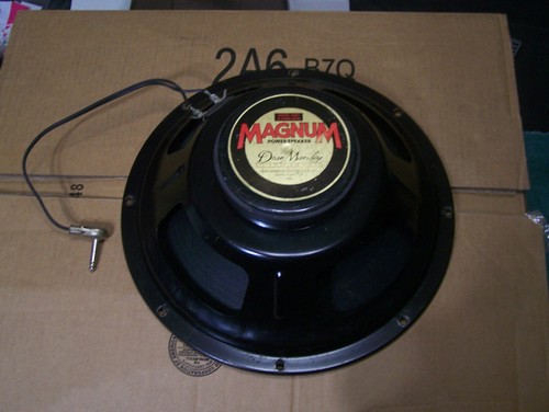 12 inch 40 watt 1980's vintage speaker, from a Dean Markley RM-40- DR ...