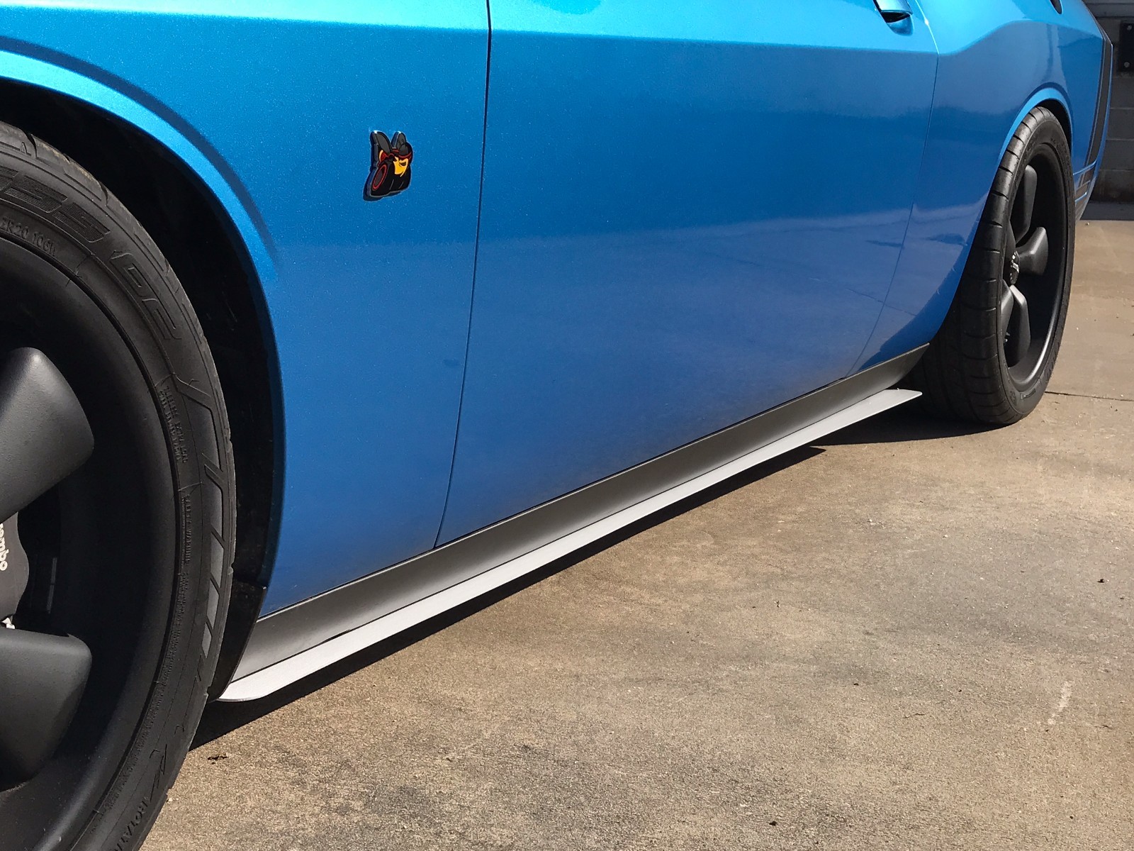 2008-2018 Dodge Challenger Rocker Panel Extension Splitters - All Trim ...