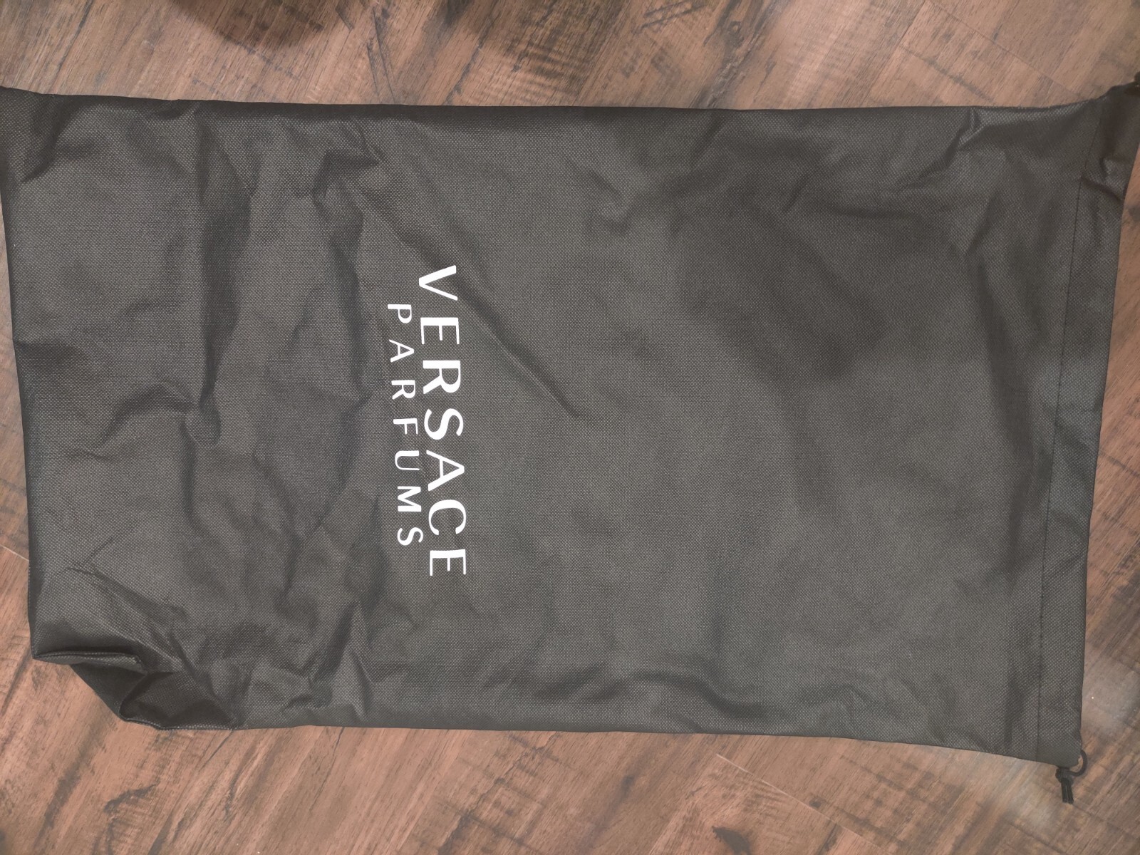 Versace Black Duffle Bag Travel Weekender Medusa logo Cologne Fragrance ...