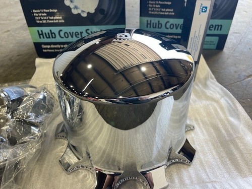 Alcoa O.E.M. Hub Cover System-Set of 4. 2-Fronts/2-Rears P/N-076188 ...