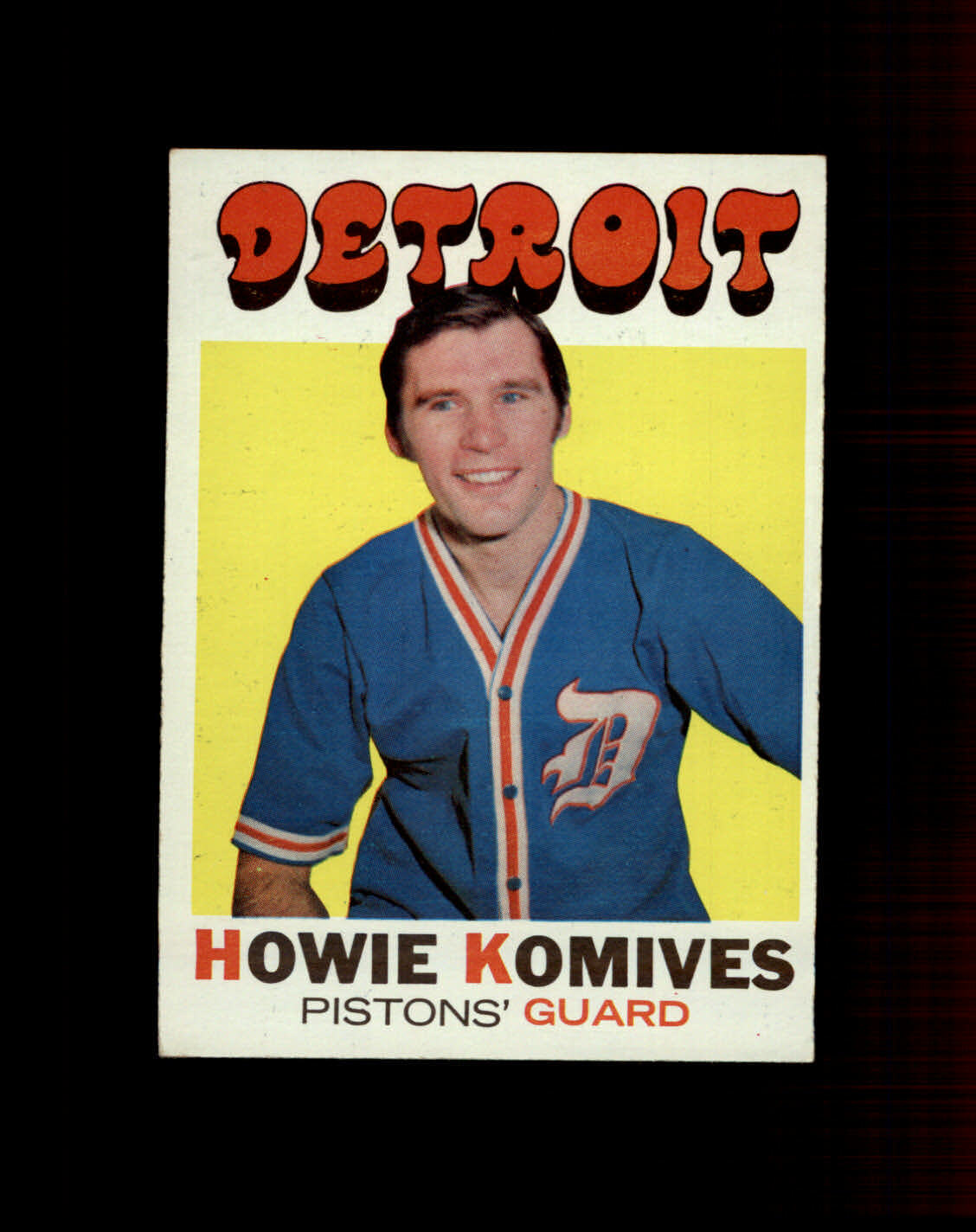 1971 Topps Basketball #053 Howie Komives STARX 5.5 EX+ (CS131534) | eBay