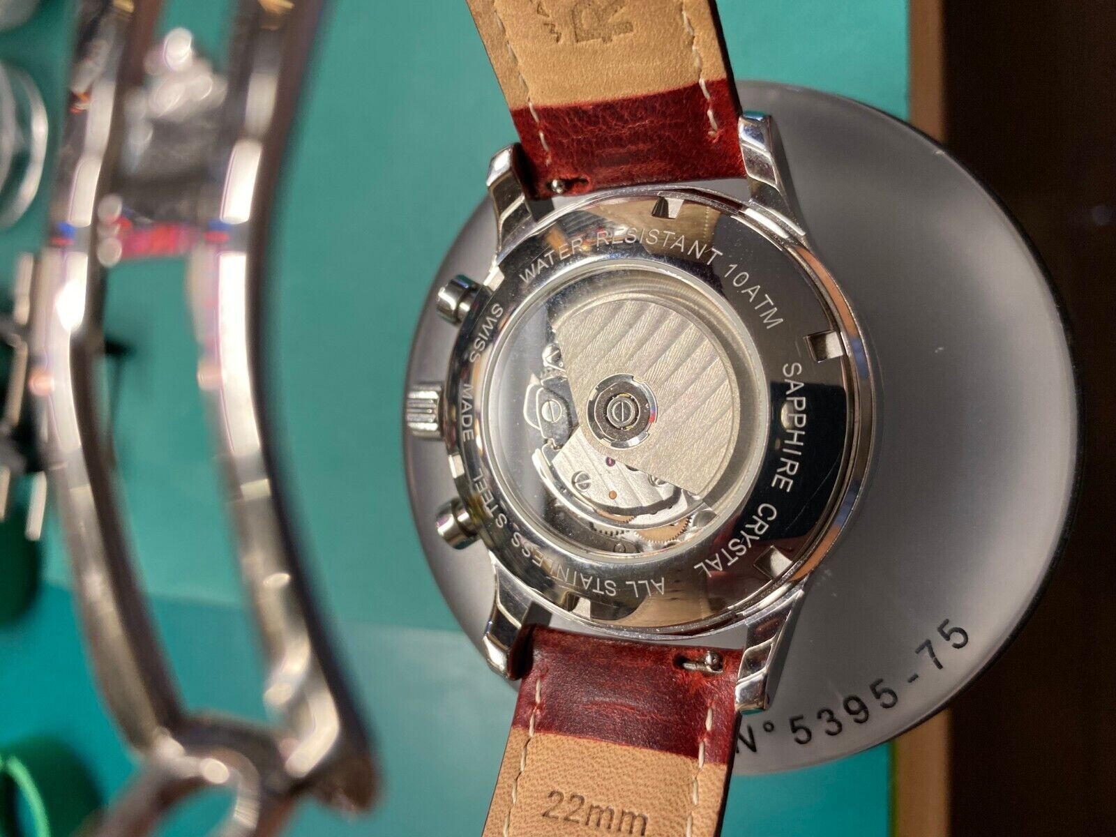 Gorgeous swiss ETA 7751 moon phase with chronograph watch | eBay