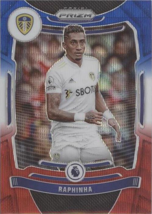 2021-22 Panini Prizm Premier League - Raphinha #220 Red White & Blue ...