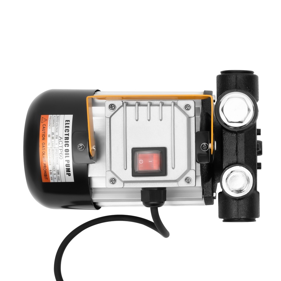 Commercial Motor Electric Oil Pump Self Priming Transfer Pump 16GPM ...