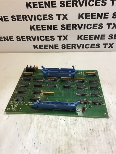 Monirex CCR Lock hopper Control Board 13108 Rev 1 | eBay