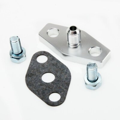 TRITDT Fits Hitachi HT18 HT18-2S Turbo Oil Feed Flange Kit w ...