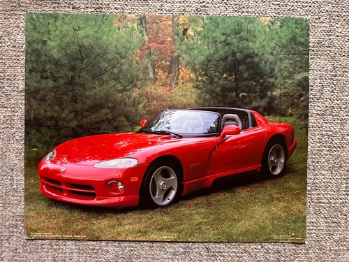 Power Graphics Dodge Viper RT/10 16"x20" Poster 1993 #888 | eBay UK