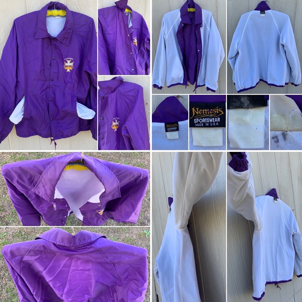 Vintage California C D of A Windbreaker Jacket Catholic Daughters America XL XXL | eBay