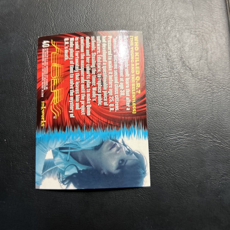 Jb16 Sliders 1997 Inkworks #40 Sabrina Lloyd Wade Welles | eBay