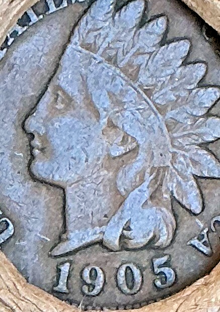 Unsearched Old Estate Wheat Penny Roll Indian Head Vintage Cents Silver ...
