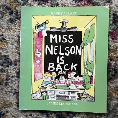 1982 Book Miss Nelson Is Back Harry Allard *Good Condition* Free ...